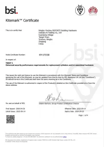 Certificate - Prolangh