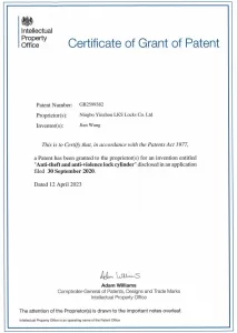 Certificate - Prolangh